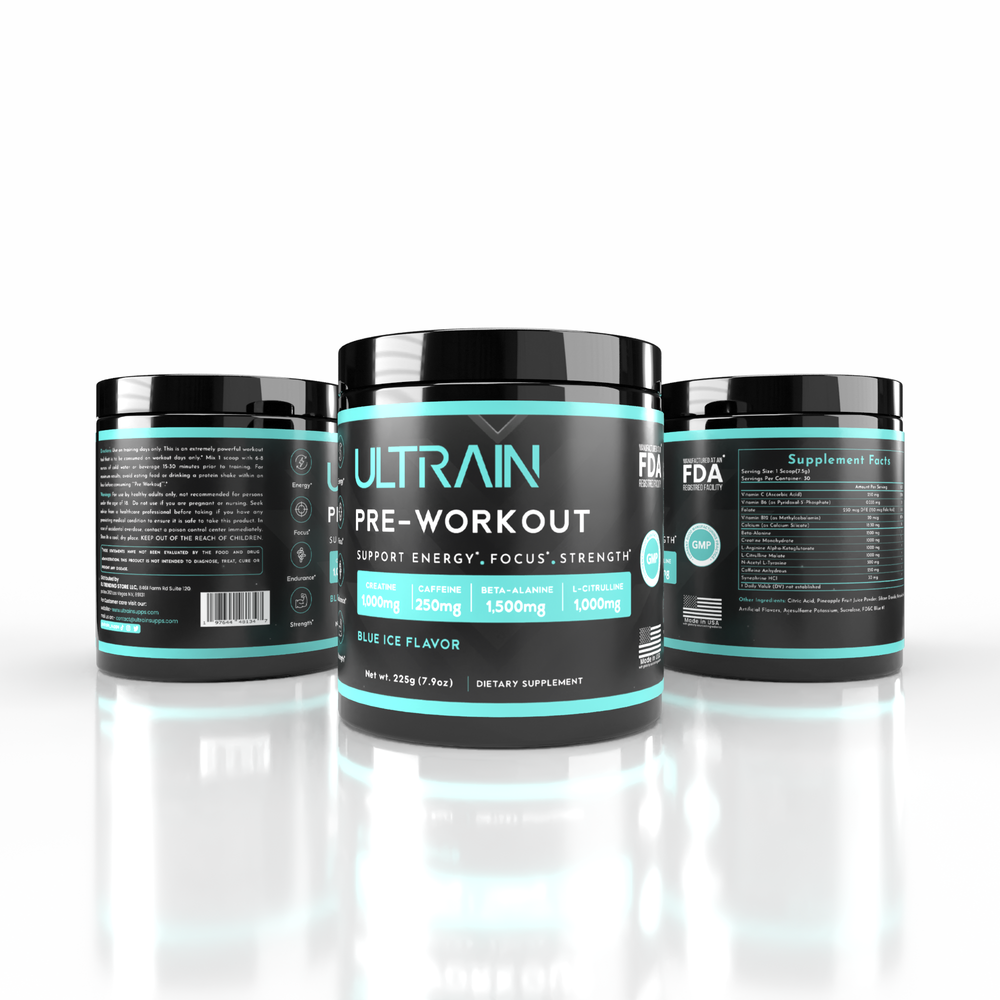 Ultrain Blue Ice Pre-Workout – ULTRAIN